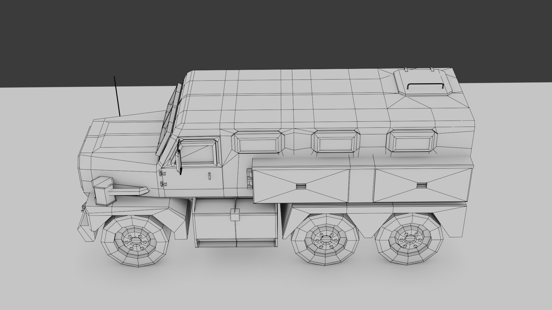 3D Model Low Poly Mrap 3D - TurboSquid 2251802