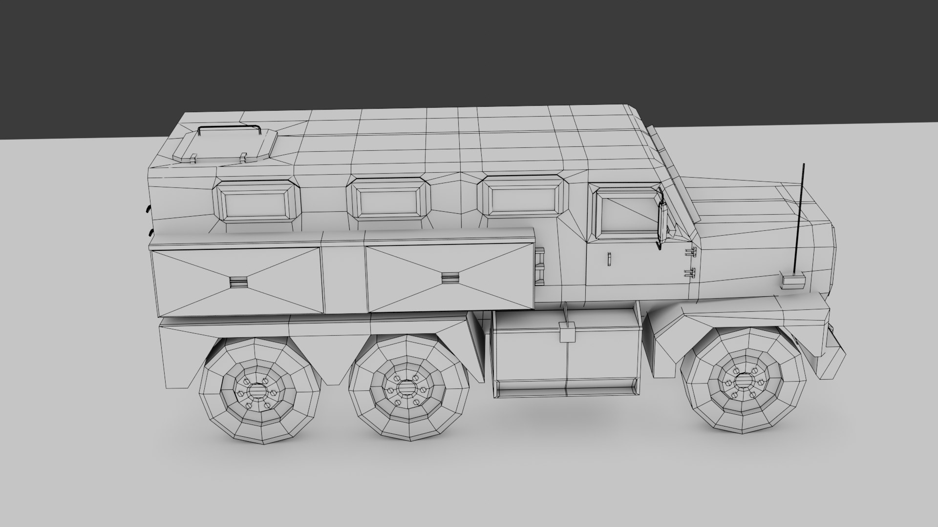 3D Model Low Poly Mrap 3D - TurboSquid 2251802