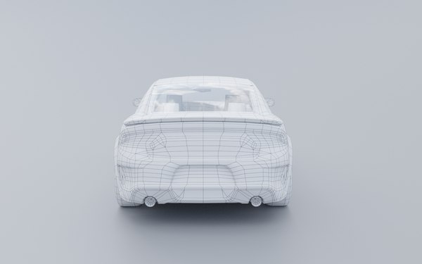 Dodge Charger Hellicat low poly 3D model - TurboSquid 1730106