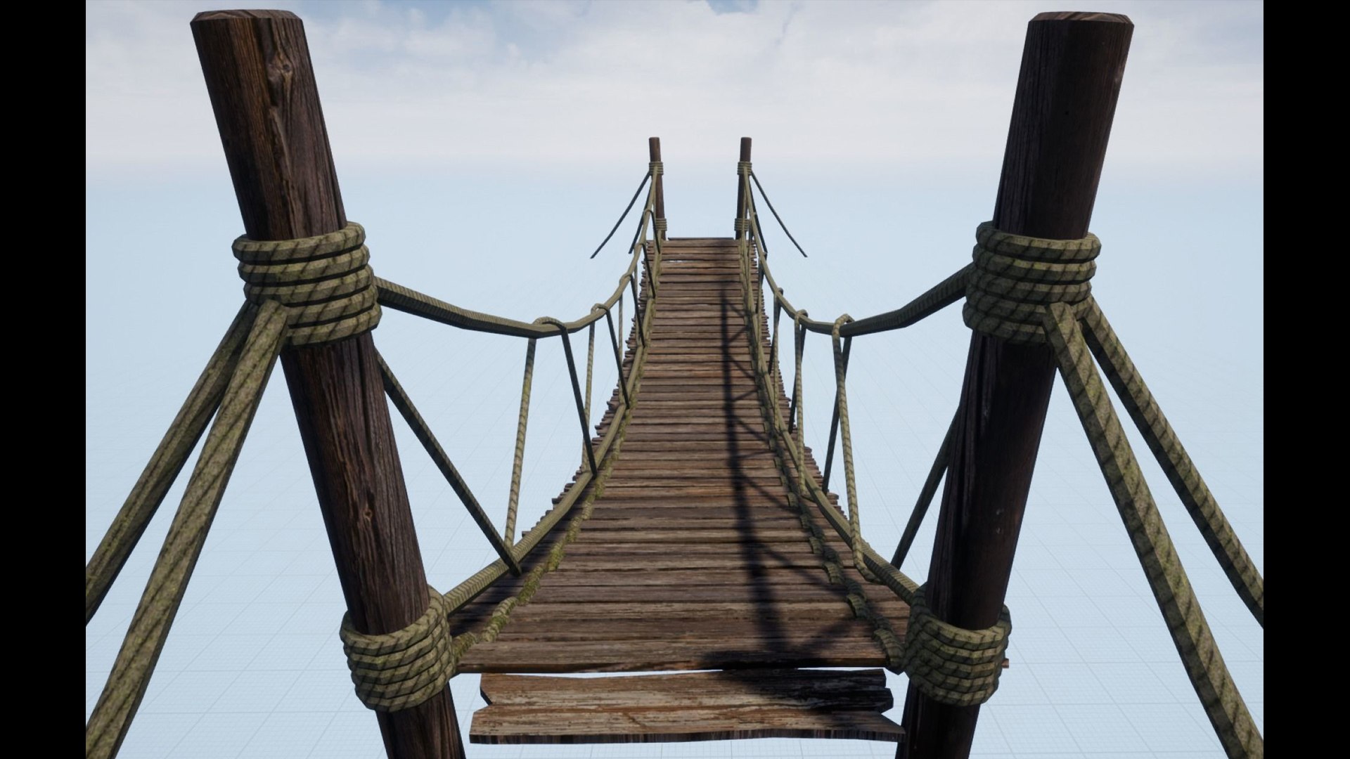 3D Ropebridge - TurboSquid 1974395