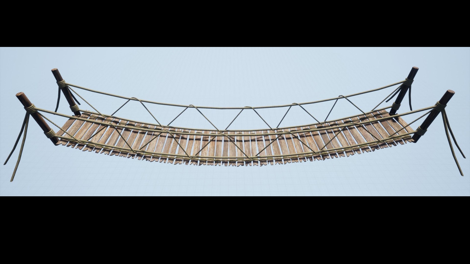 3D Ropebridge - TurboSquid 1974395