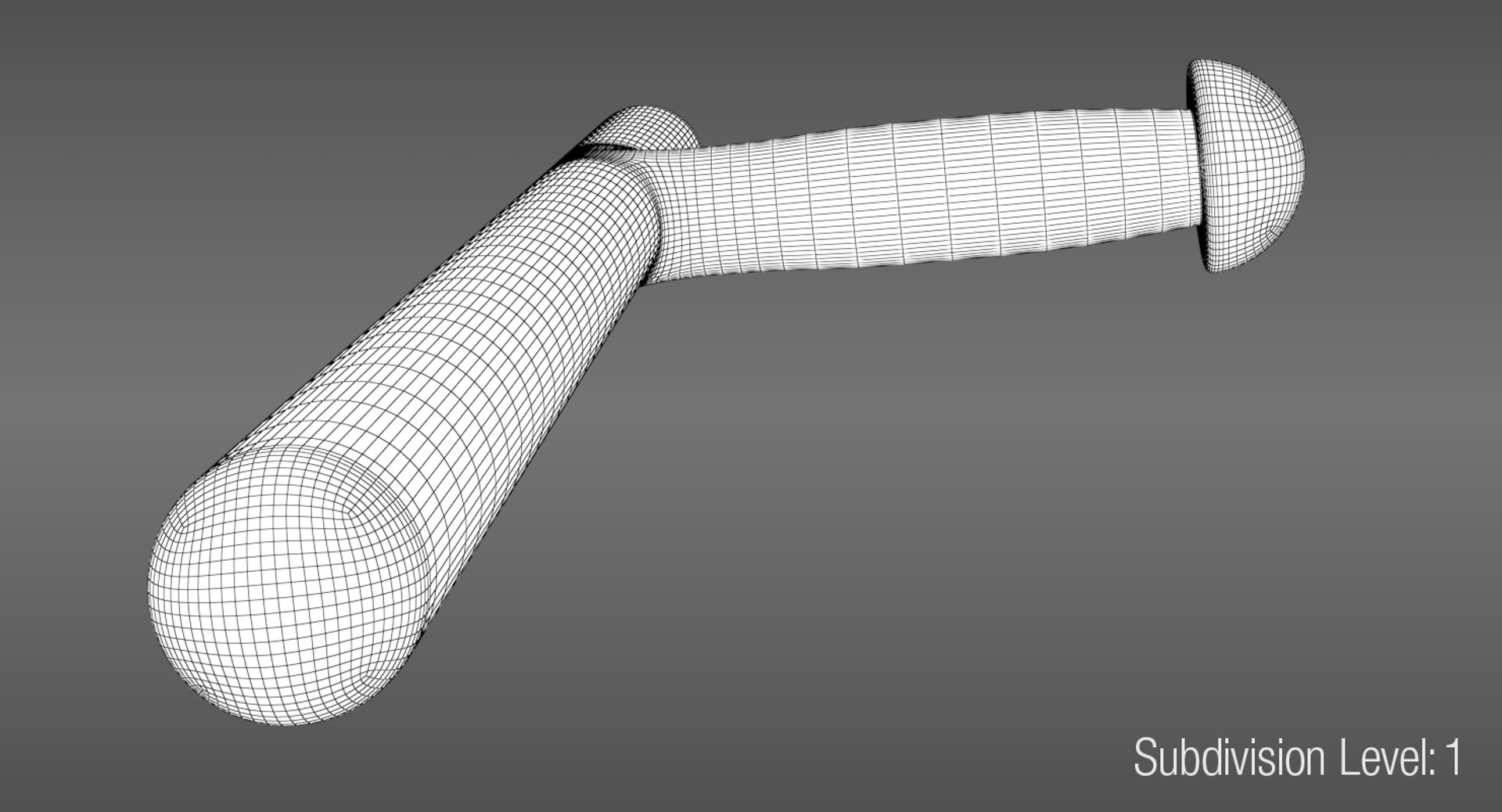 Police Baton 3D Model - TurboSquid 1422353