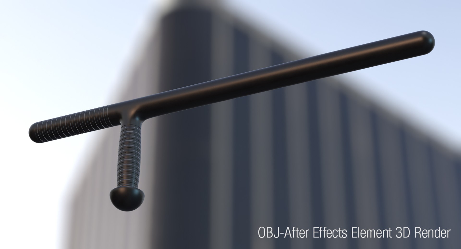 Police Baton 3D Model - TurboSquid 1422353