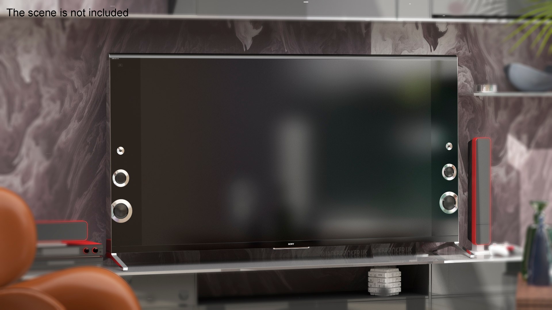 3D Sony X900B 4K Ultra HD TV - TurboSquid 2149120