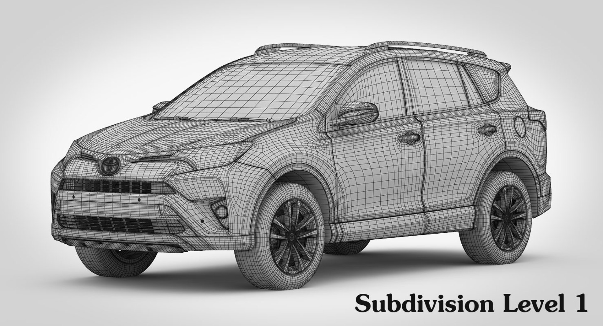 3D toyota rav4 suv - TurboSquid 1222797