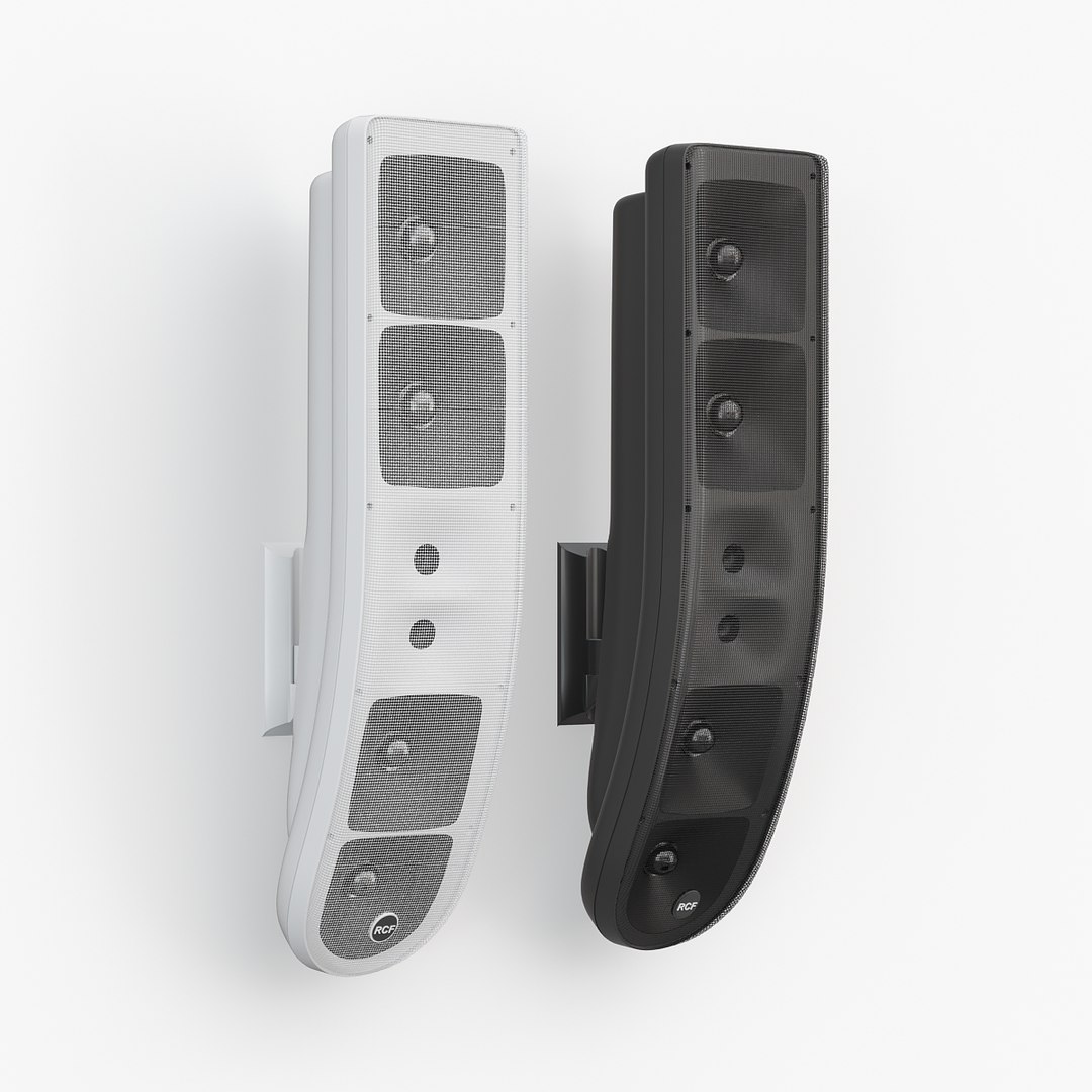 3D Model Rcf Speaker - TurboSquid 1545122