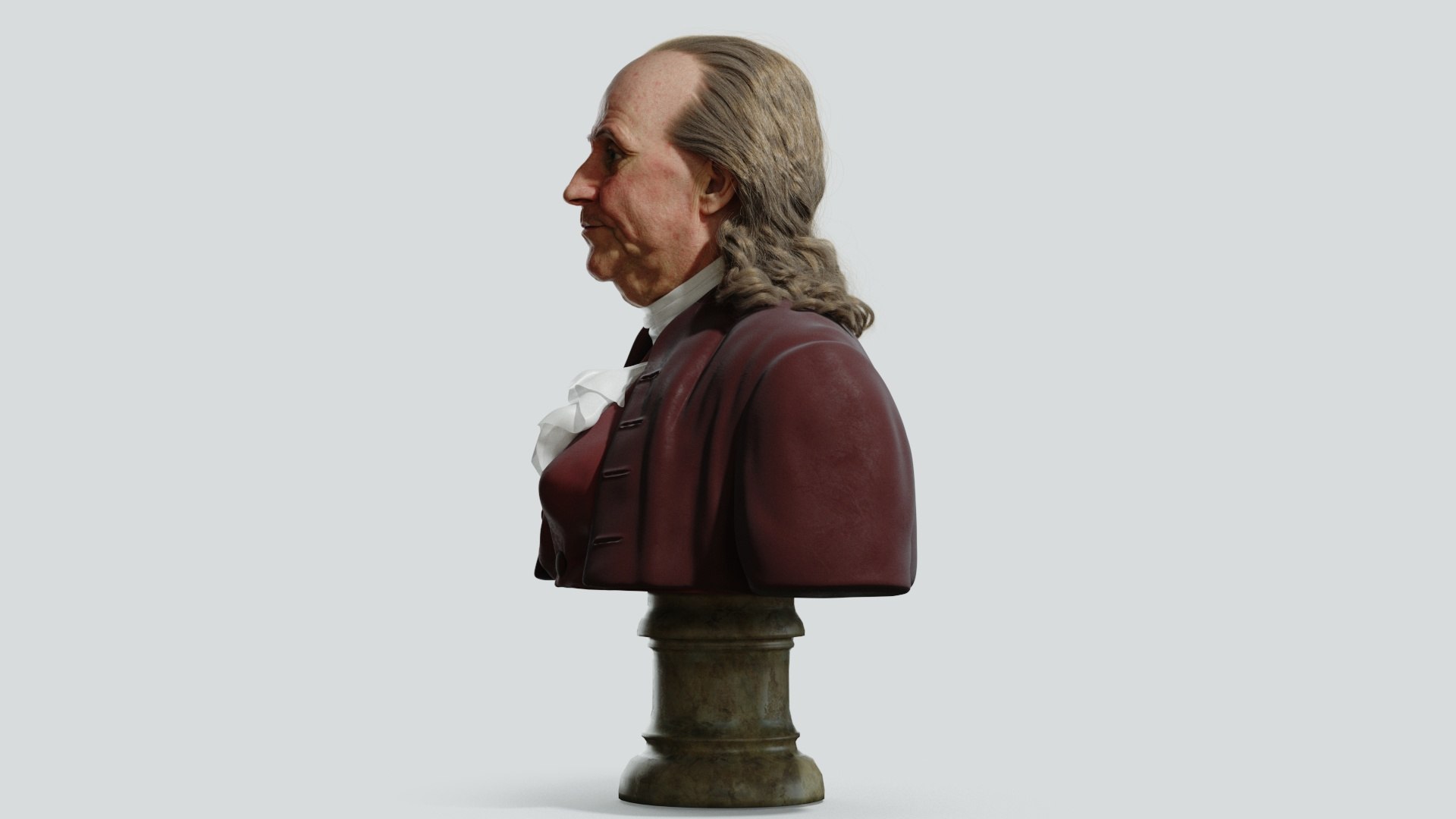 3D Busts Of Famous Personalities Bundles Model - TurboSquid 2403804