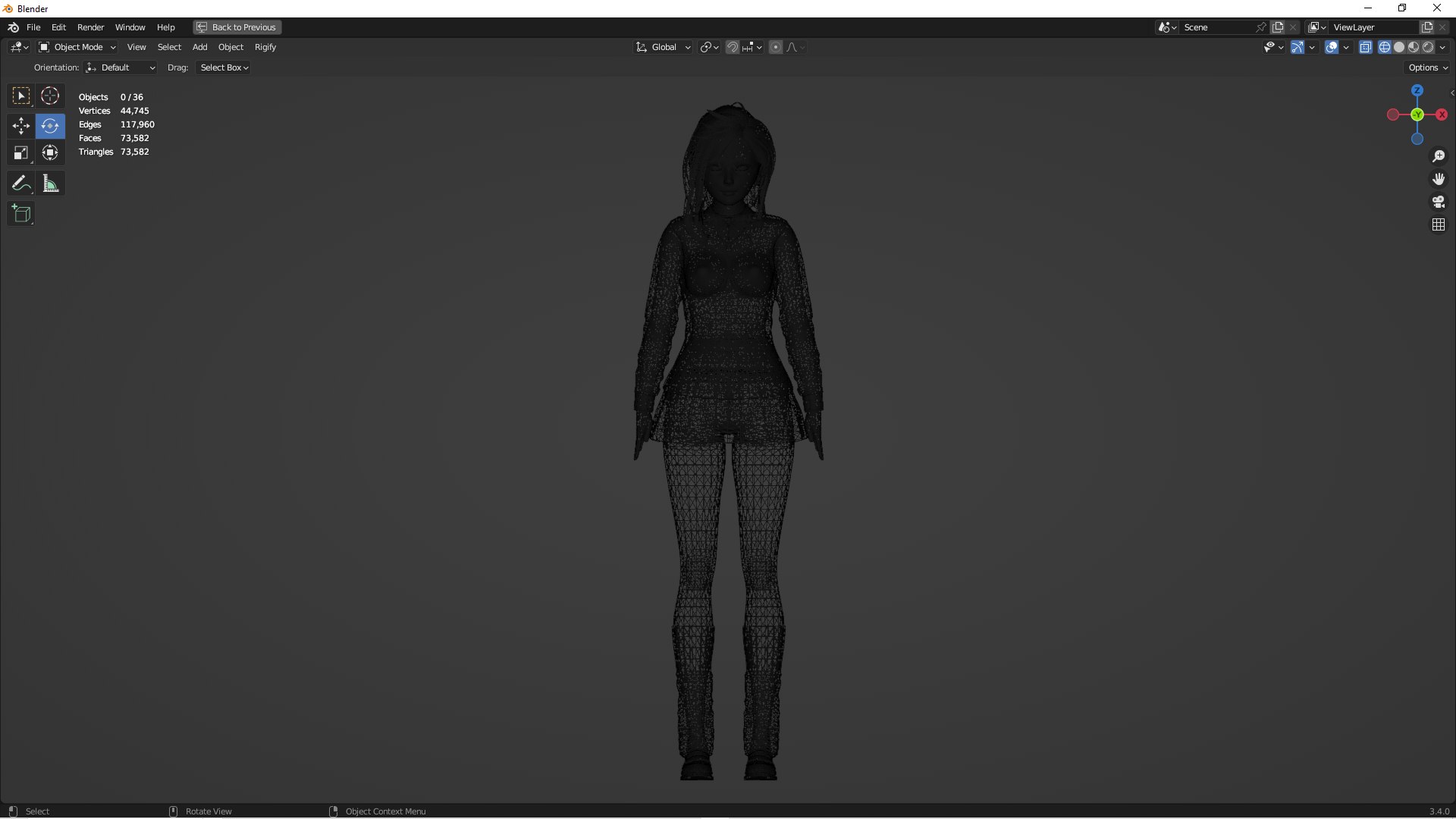 Cosplay Momo Ayase - UE5 - Unity - Blender - Animated - Realistic Female Character Model ...