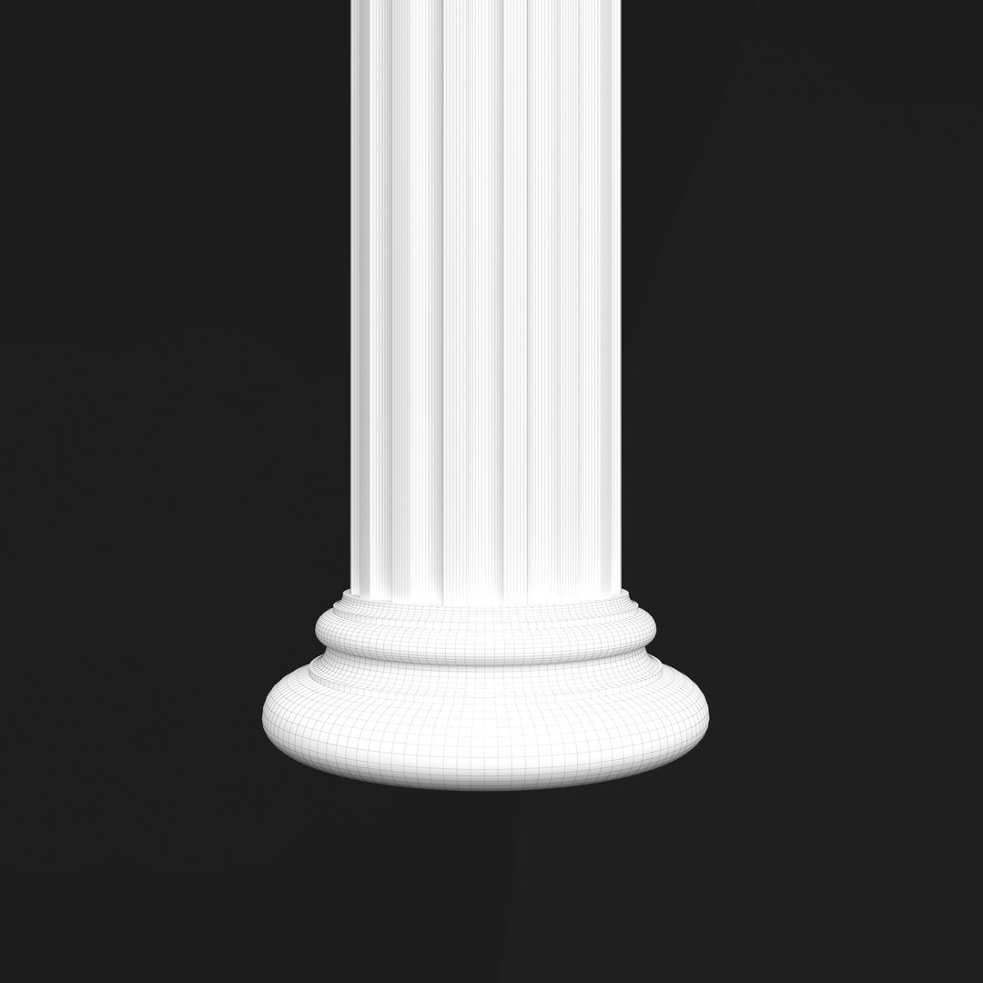 Column Decorative 02 3D Model - TurboSquid 2400600