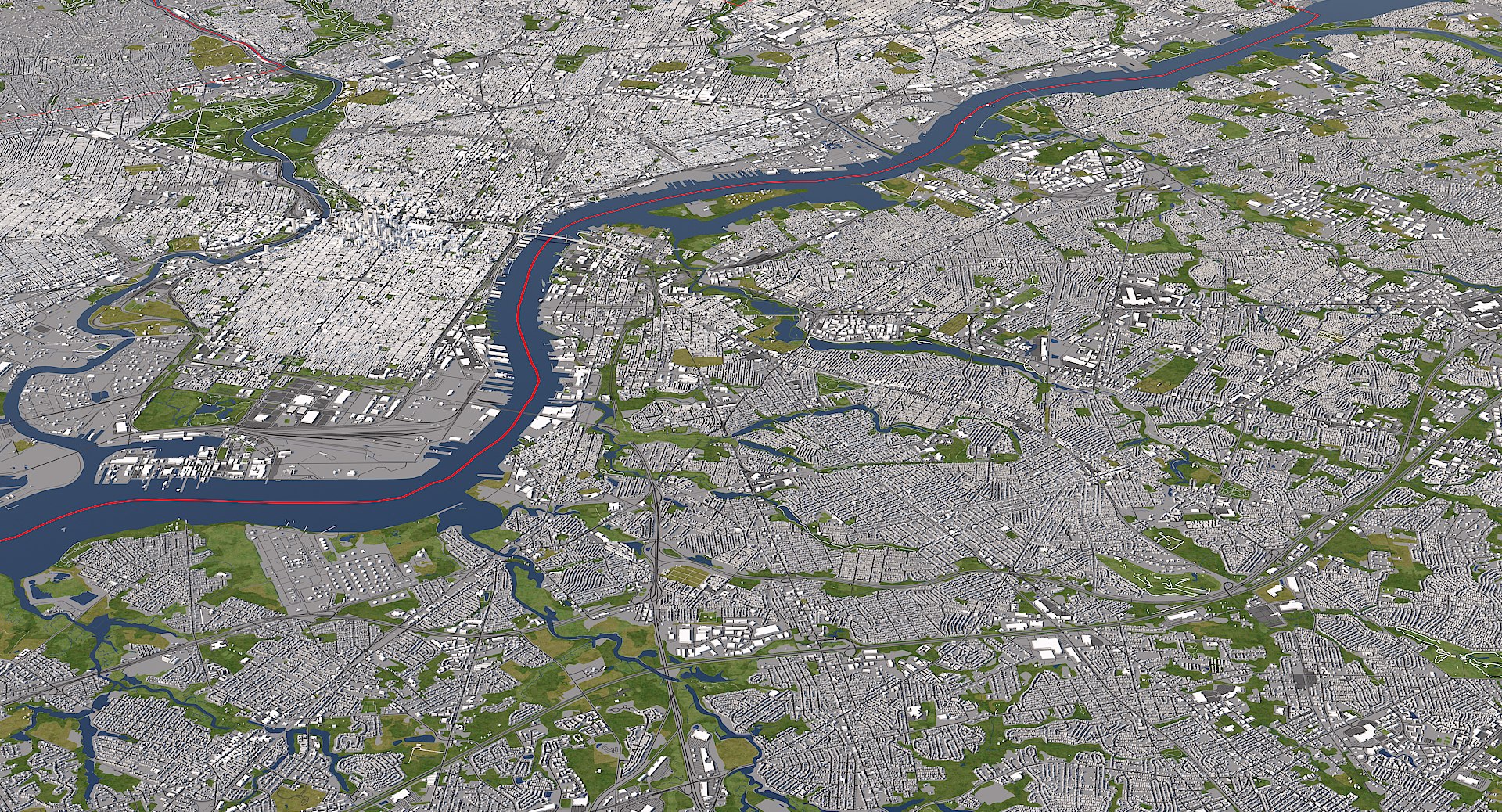 Philadelphia Cityscape Max