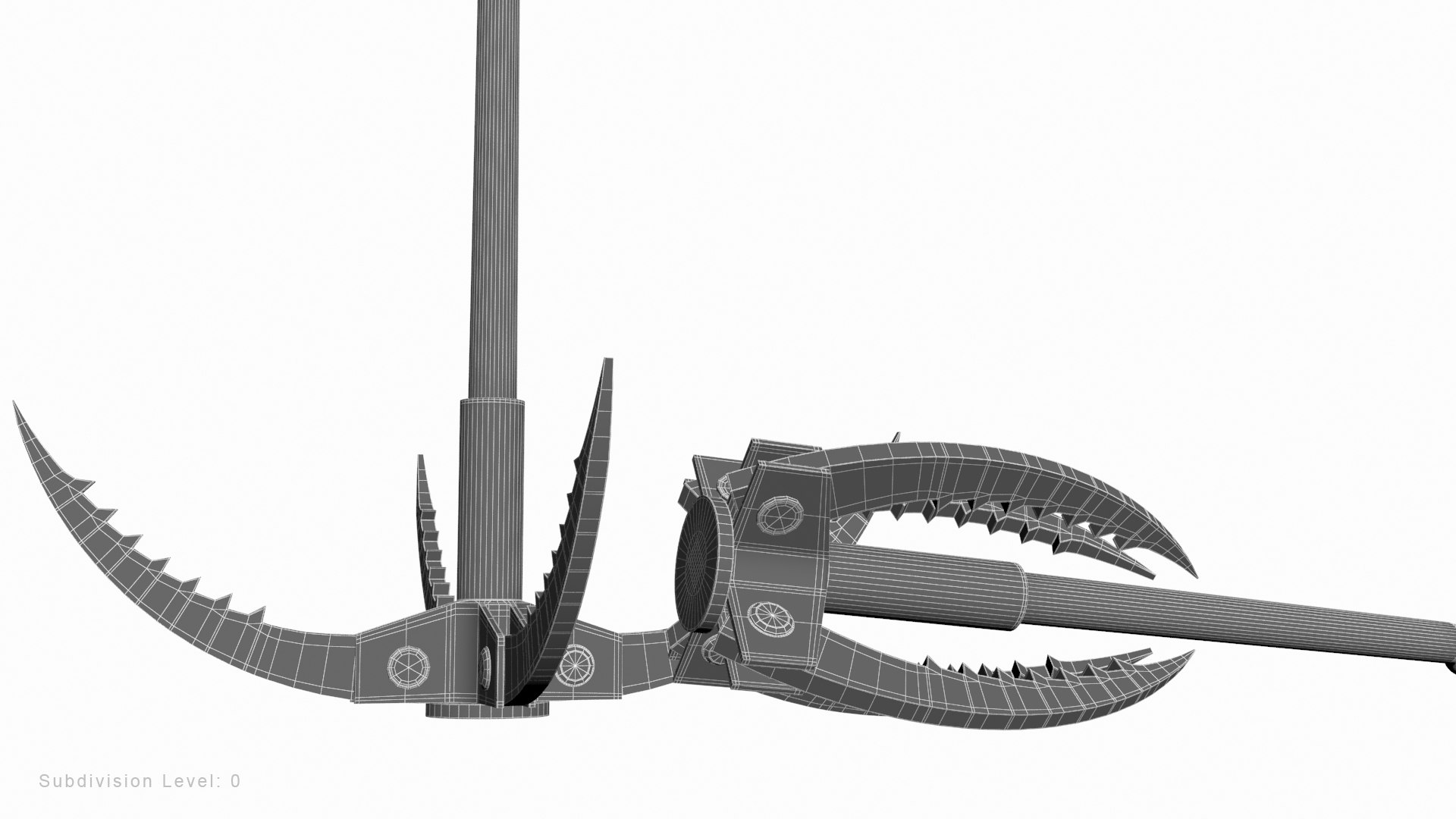 3D grappling hook - TurboSquid 1448457