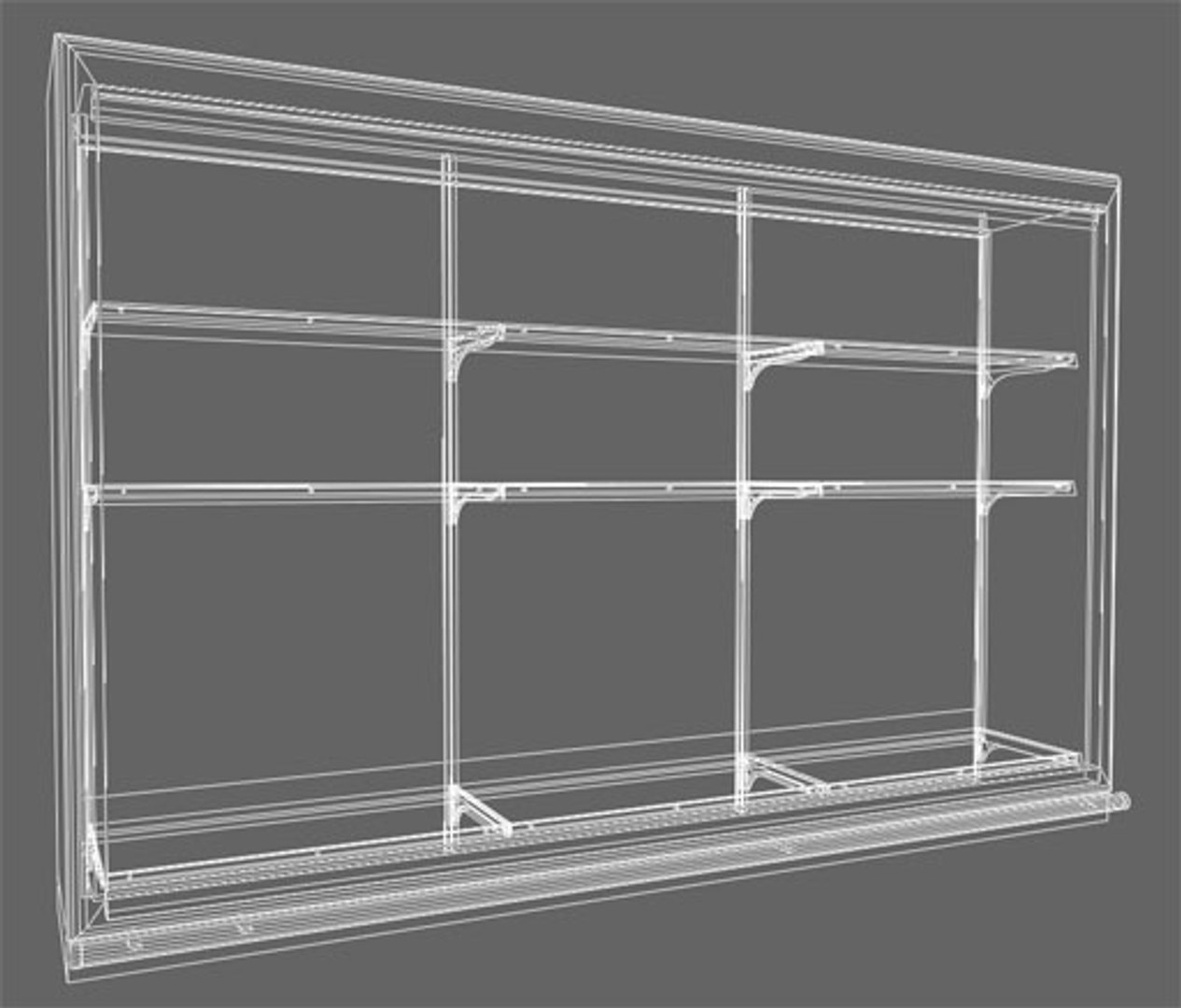 3ds Fridge Shelving