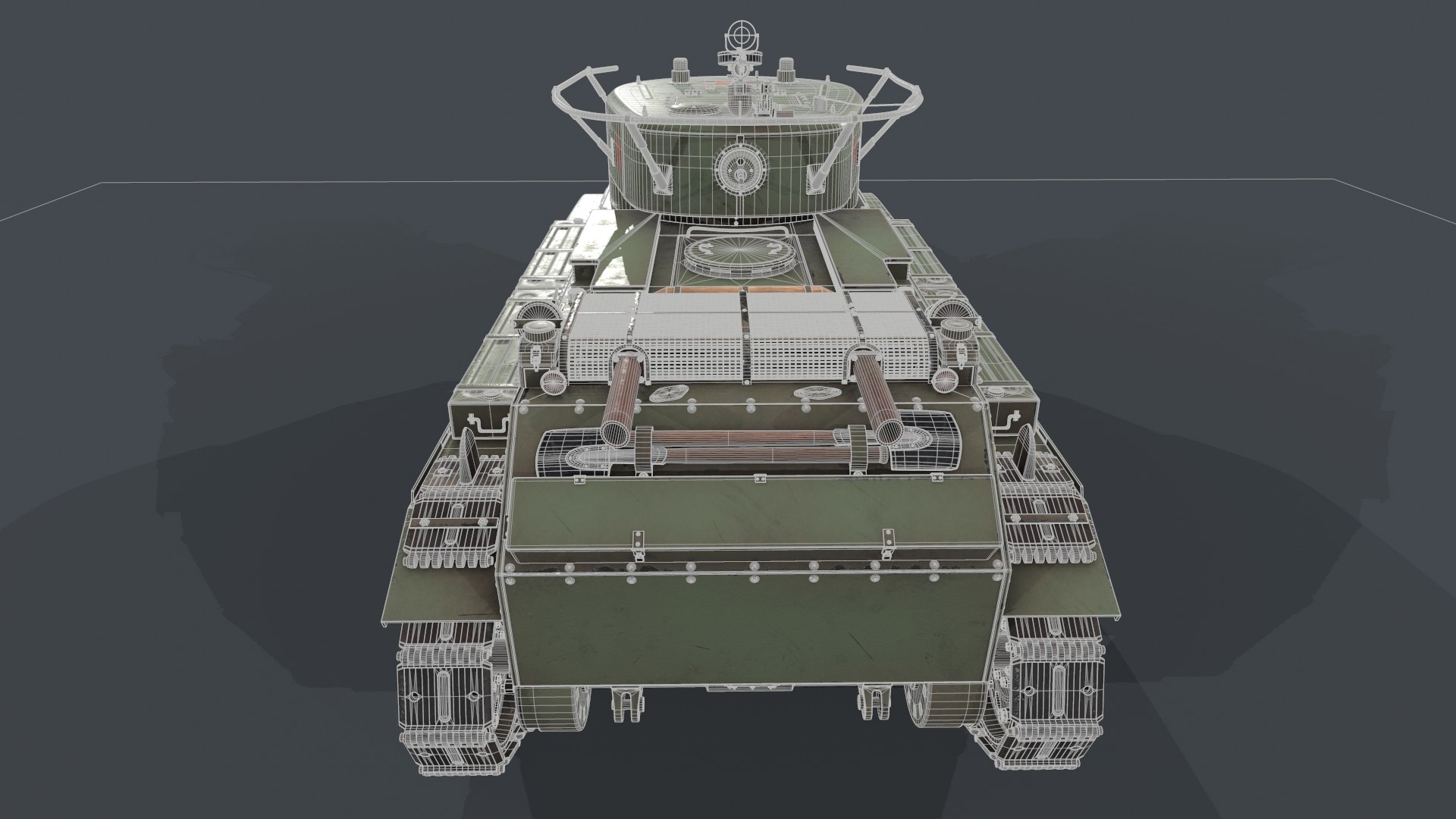 Soviet Tank BT-7A 3D - TurboSquid 1800434