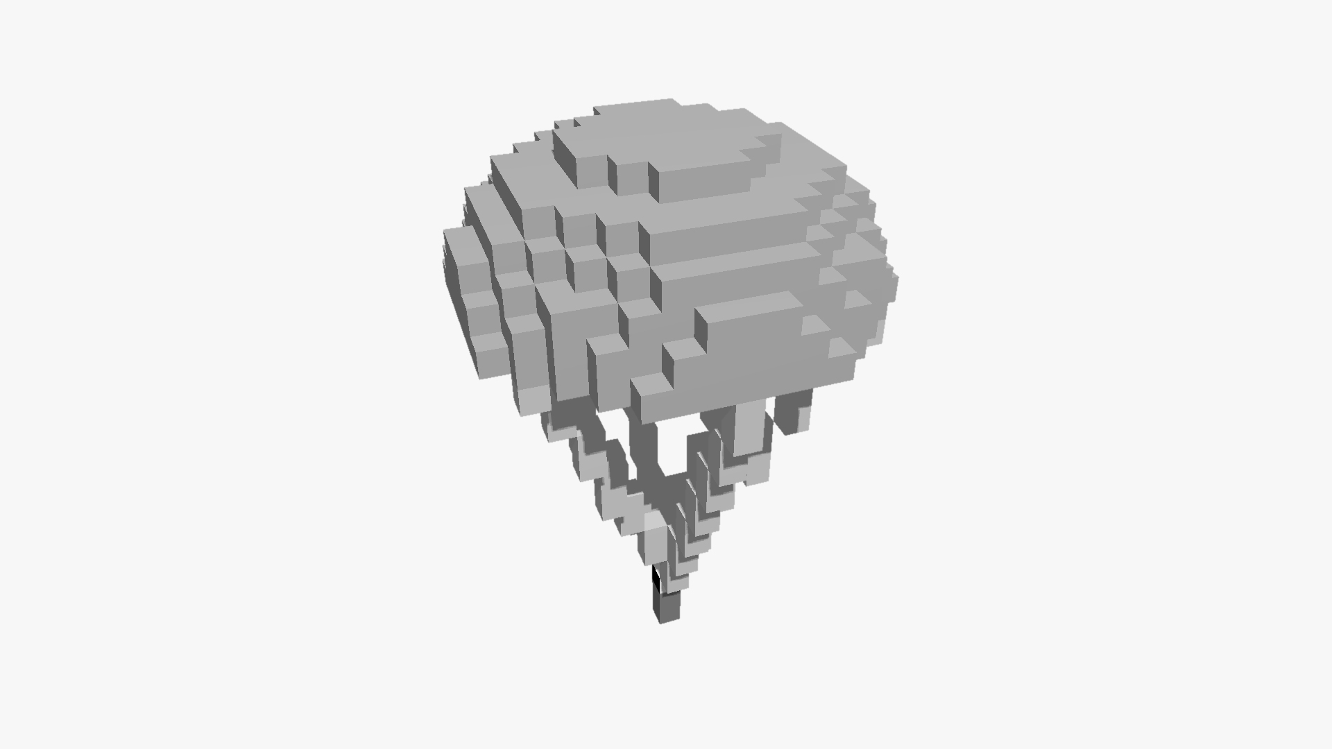 3D Parachute - Pixelated Model - TurboSquid 1966696