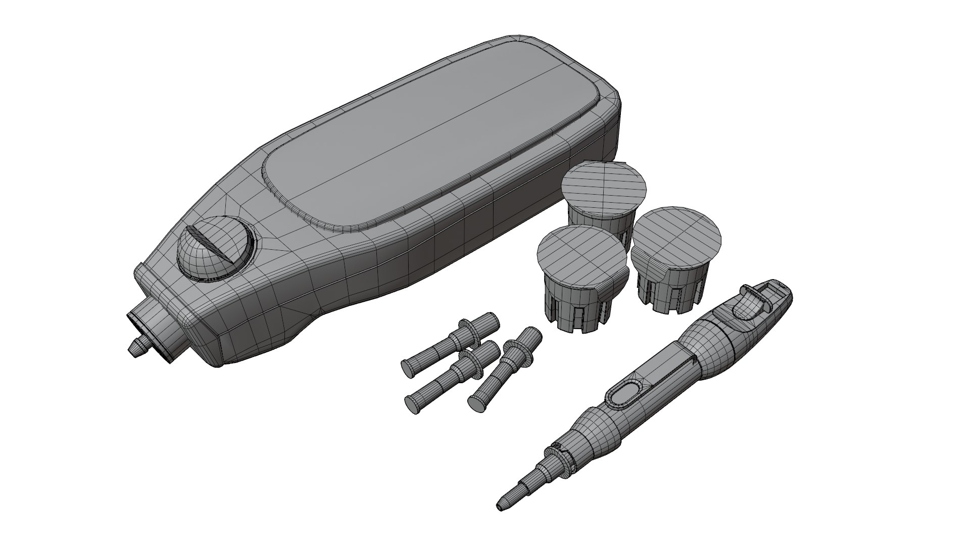 Glucose Meter 3D Model - TurboSquid 1949668