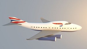 Download 3D Boeing 747 Blender Models - TurboSquid