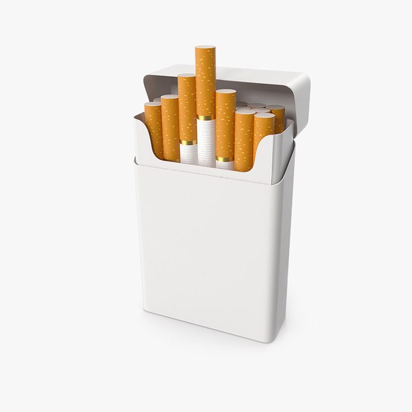 modelo 3d Paquete de cigarrillos - TurboSquid 2043941