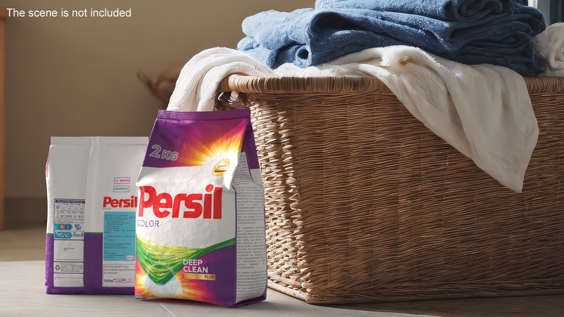 3D Model Persil Color Detergent Package 2kg - TurboSquid 2409890