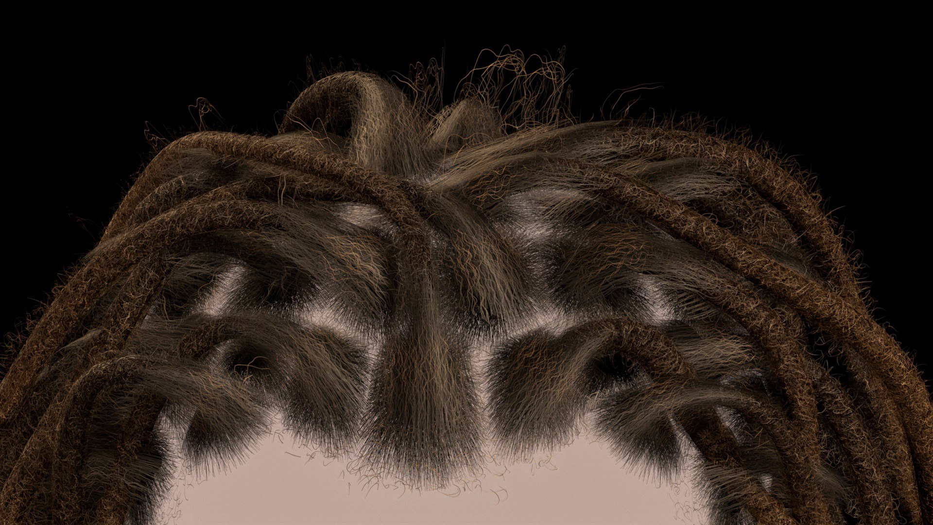 3D Dreadlocks 3 - TurboSquid 2030217