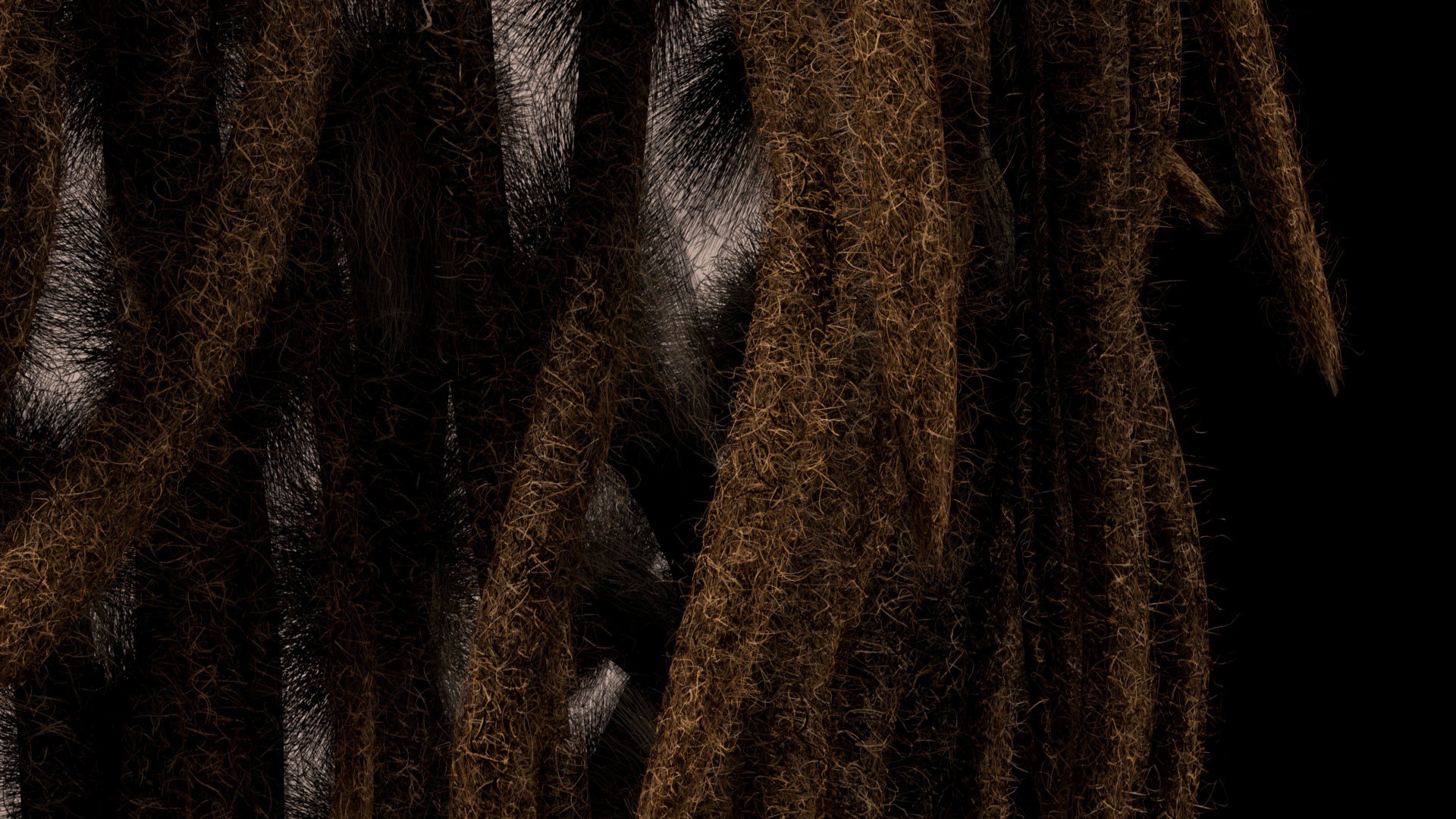 3D Dreadlocks 3 - TurboSquid 2030217