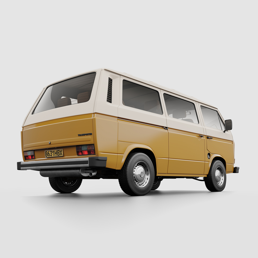 modèle 3D de VW Transporter T3 - TurboSquid 1832310