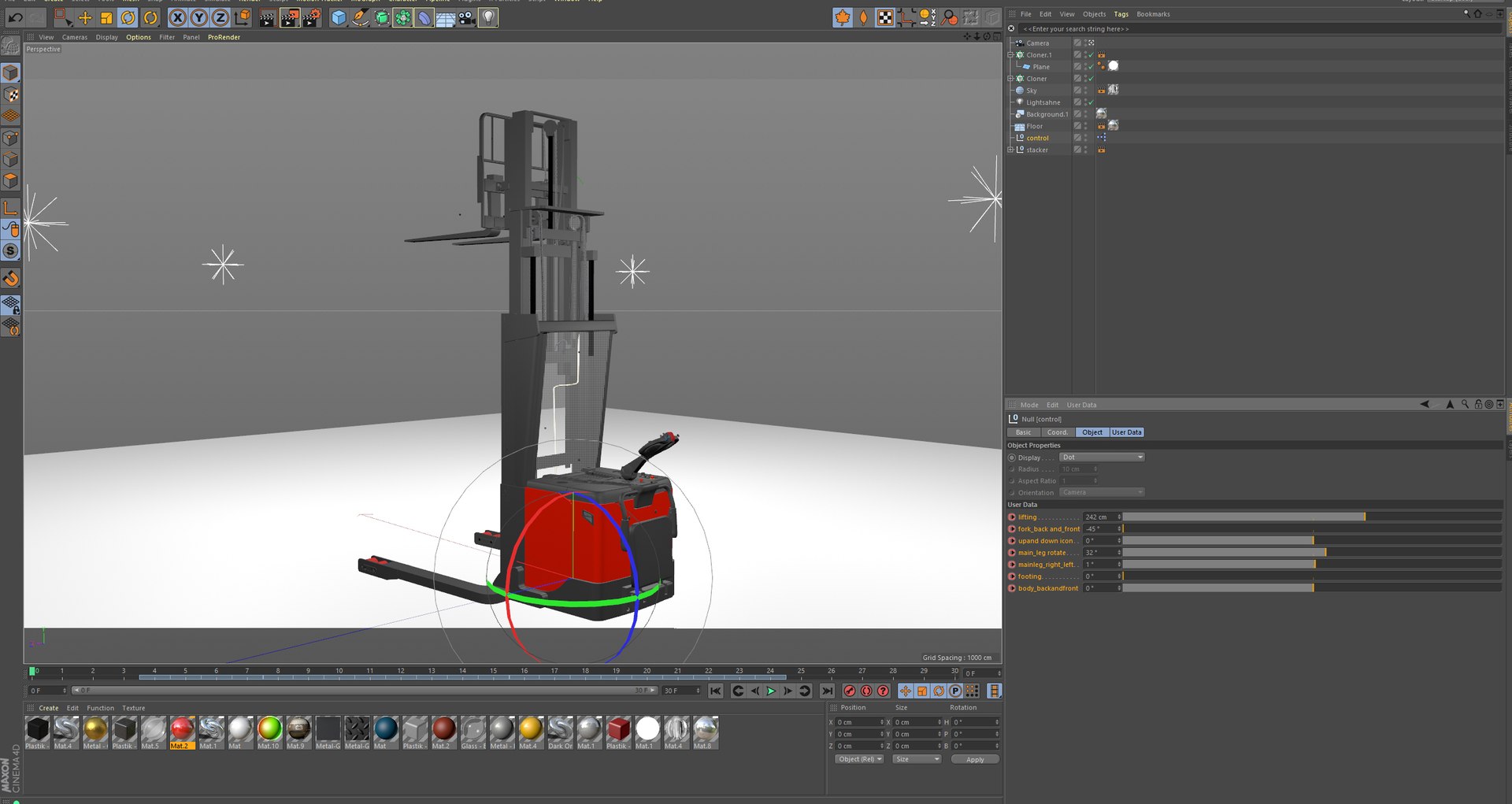3D Stacker Rigged - TurboSquid 1548142