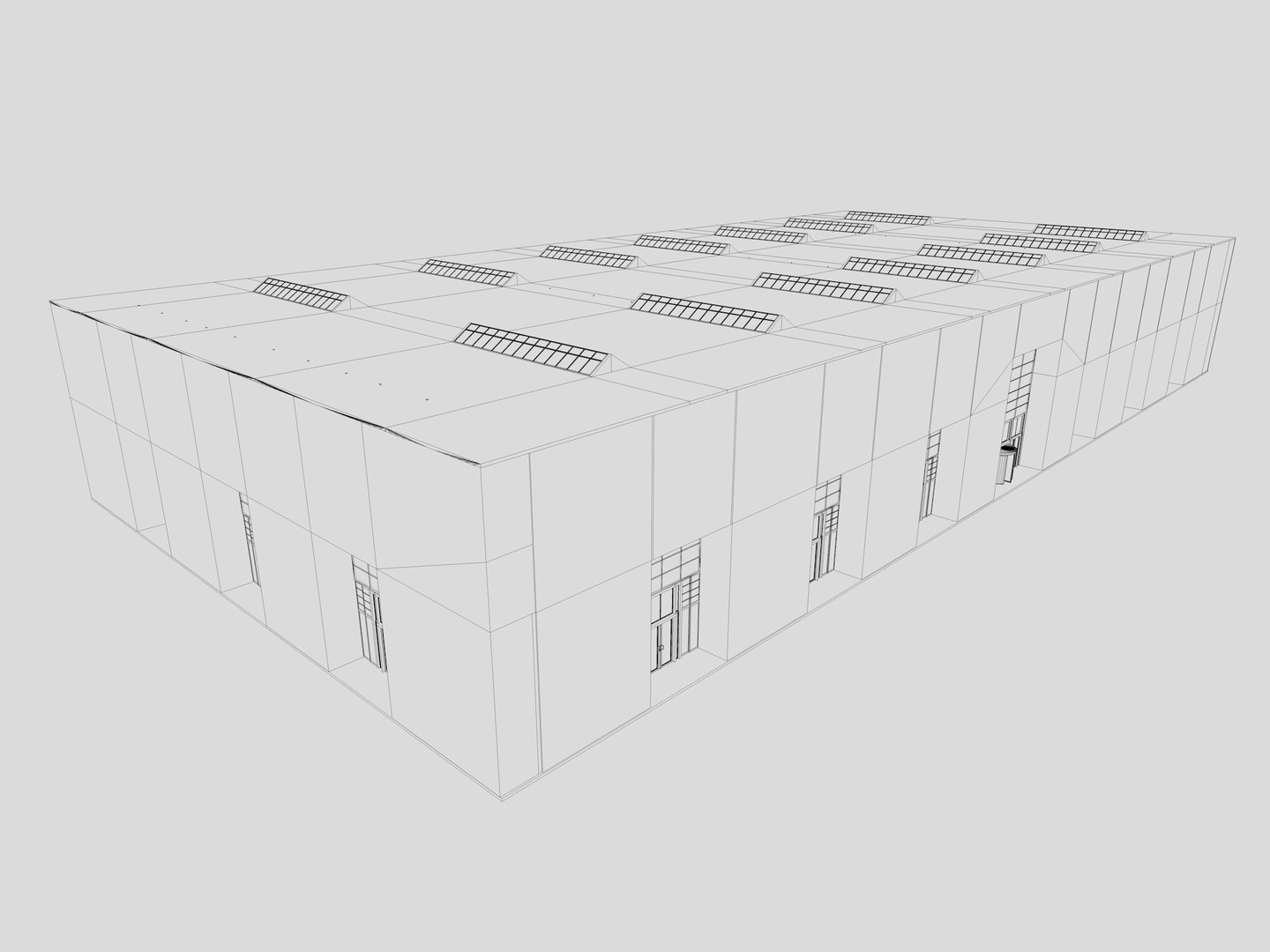 Exhibition Hall Warehouse 31 3D Model - TurboSquid 2080921