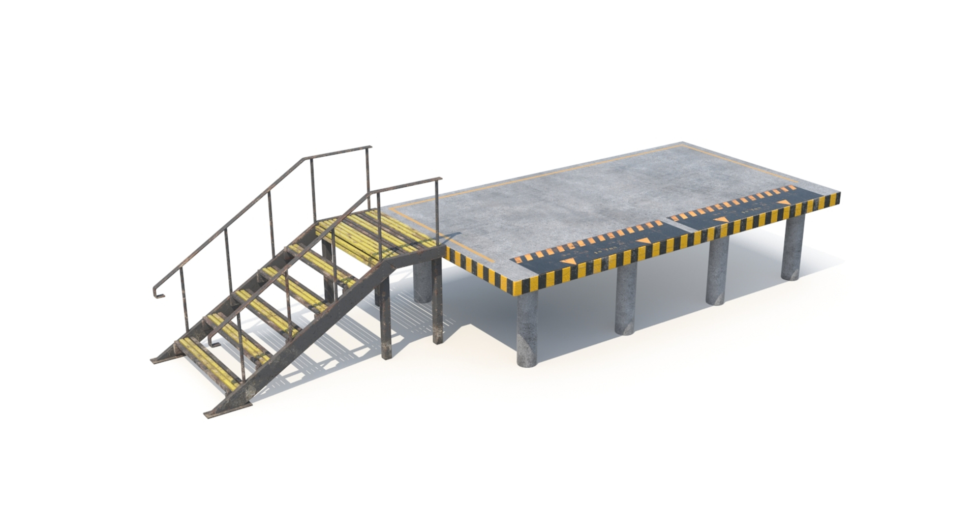 3D Loading Platform - TurboSquid 1375034