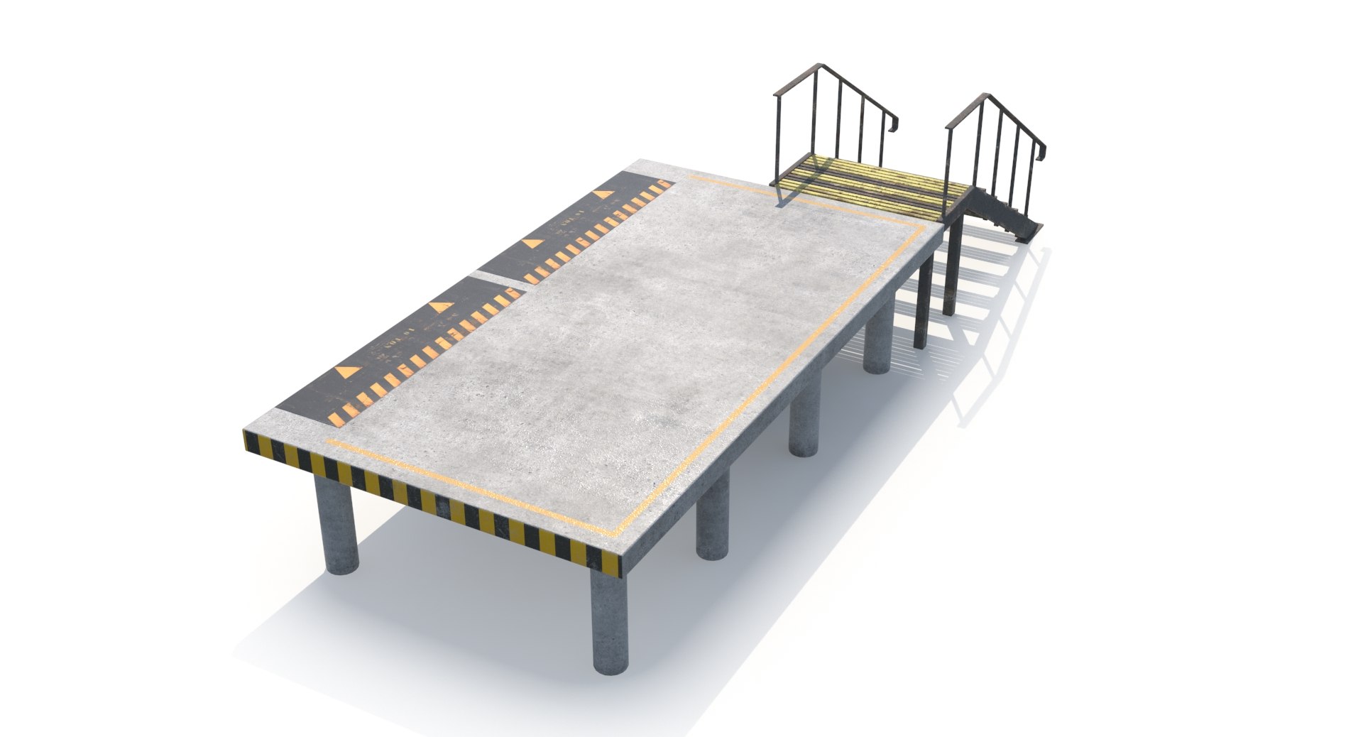 3D Loading Platform - TurboSquid 1375034