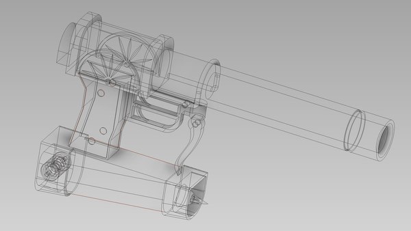 3D Attack on Titan Anti Personnel Gun model - TurboSquid 1730495