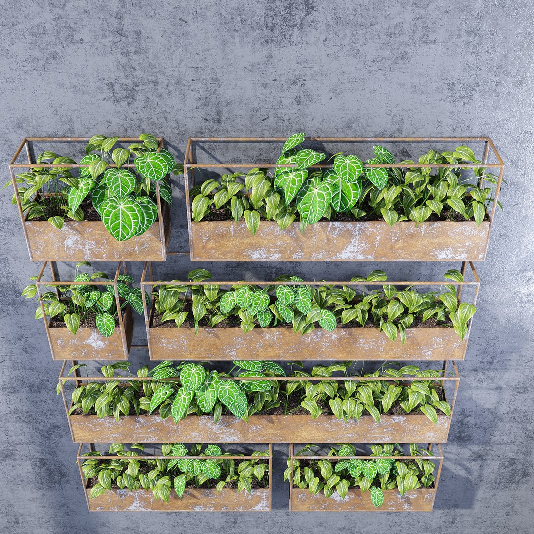 3D Rectangular Shelves Model - TurboSquid 1230106