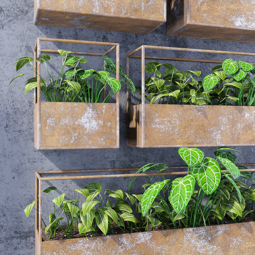 3D Rectangular Shelves Model - TurboSquid 1230106