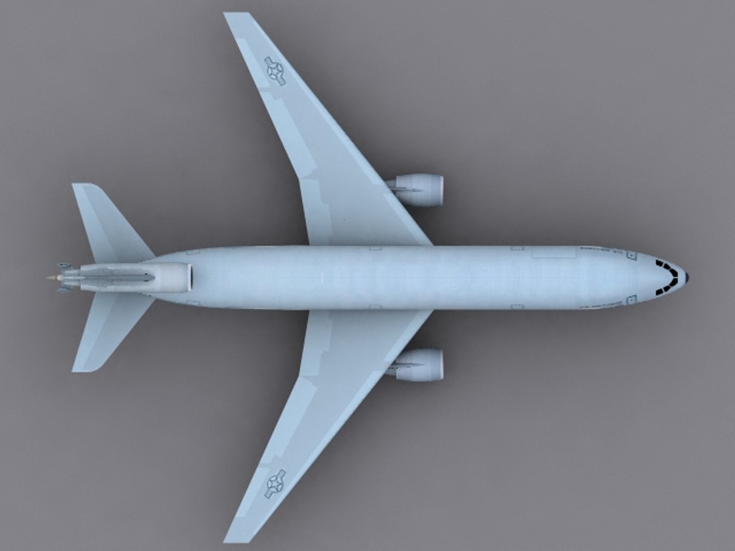 3d Model Kc-10a Extender Kc-10