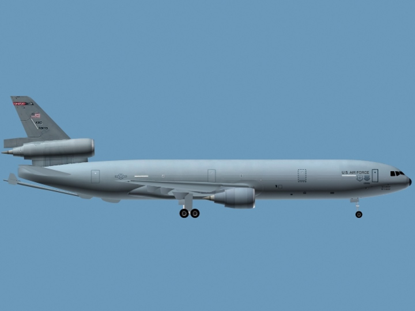 3d Model Kc-10a Extender Kc-10
