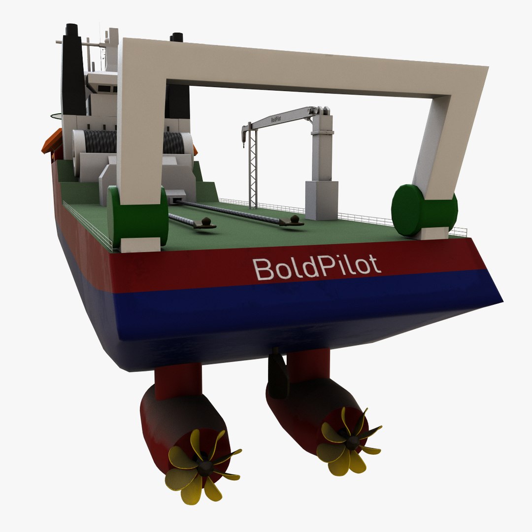 Ocean Tug Vessel 3D Model - TurboSquid 1393323