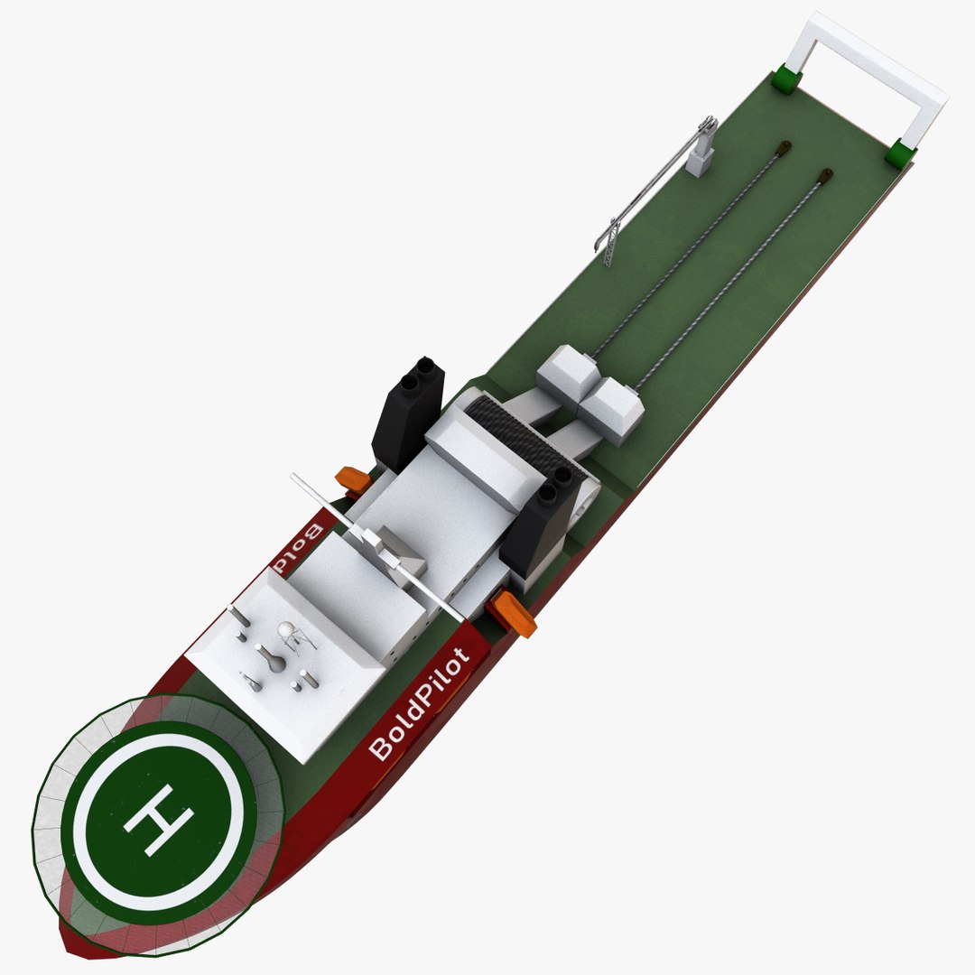 Ocean Tug Vessel 3D Model - TurboSquid 1393323