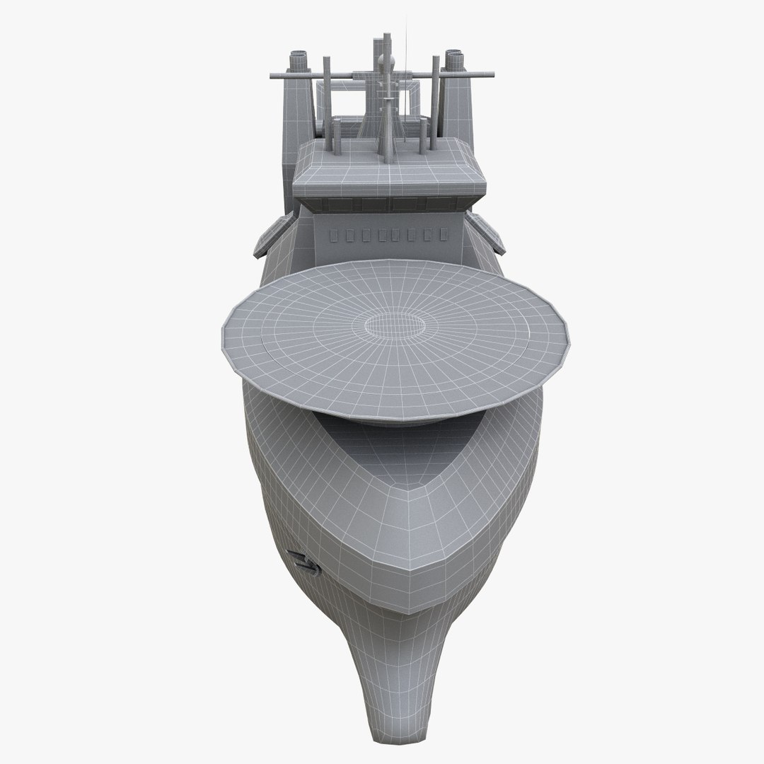 Ocean Tug Vessel 3D Model - TurboSquid 1393323