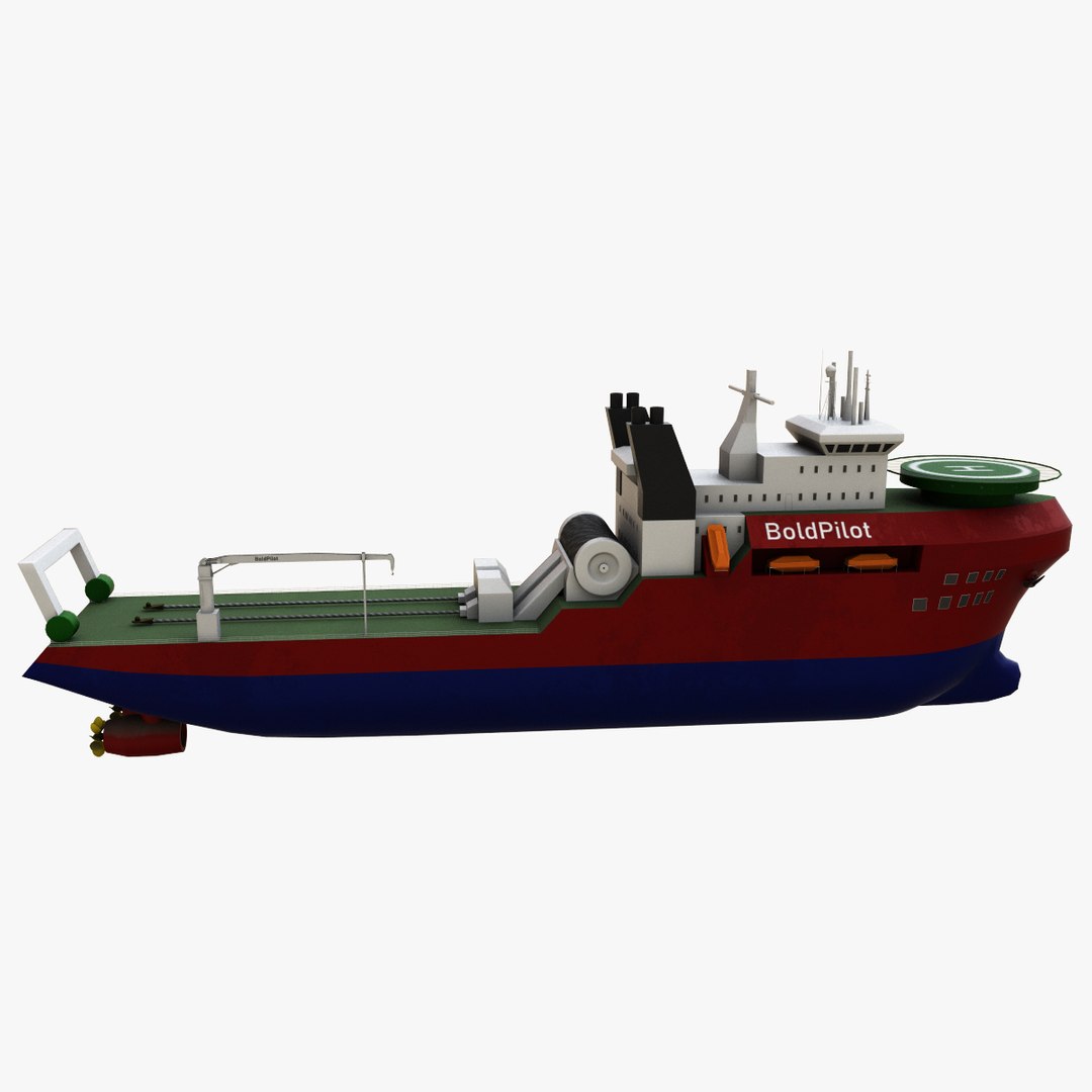 Ocean Tug Vessel 3D Model - TurboSquid 1393323