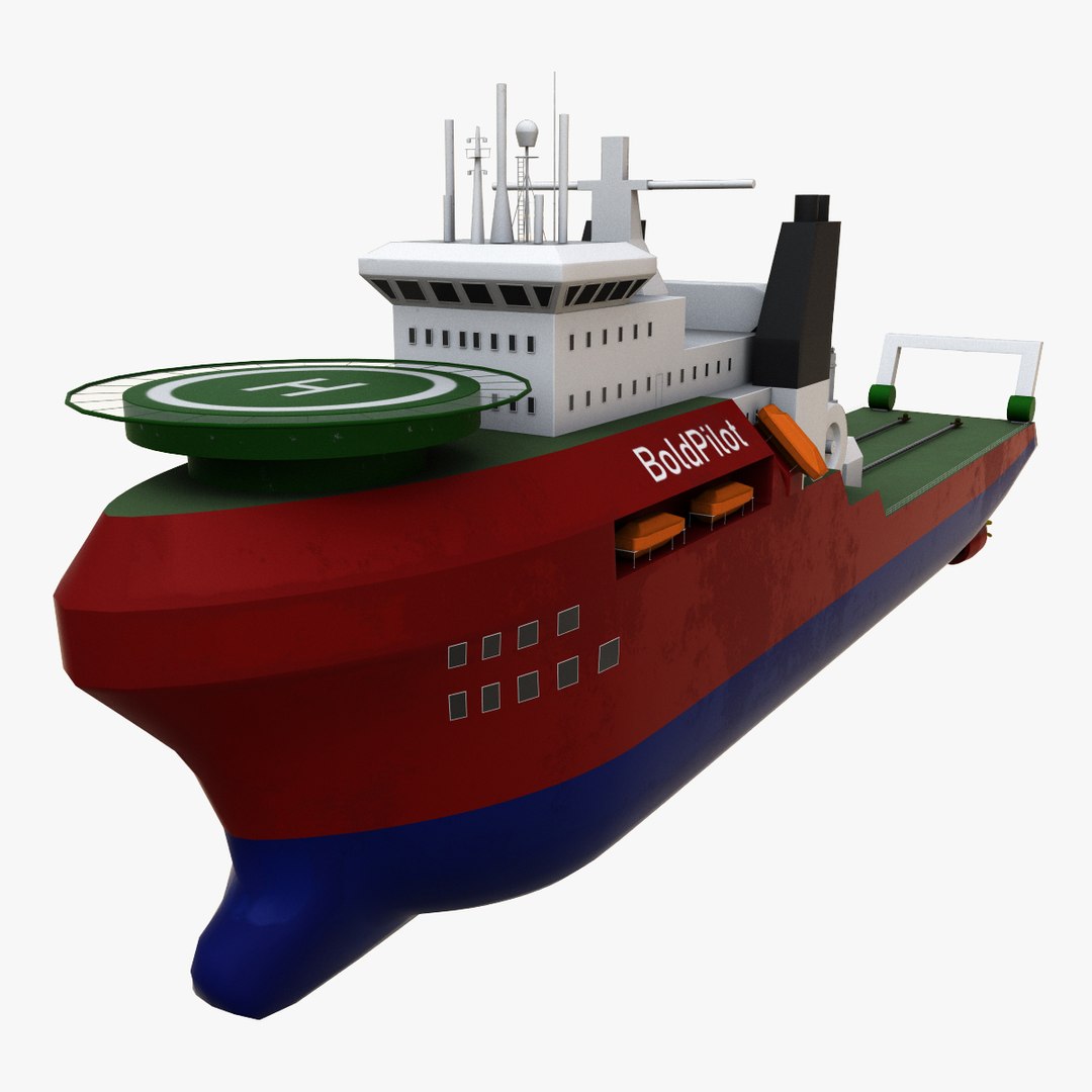 Ocean Tug Vessel 3D Model - TurboSquid 1393323