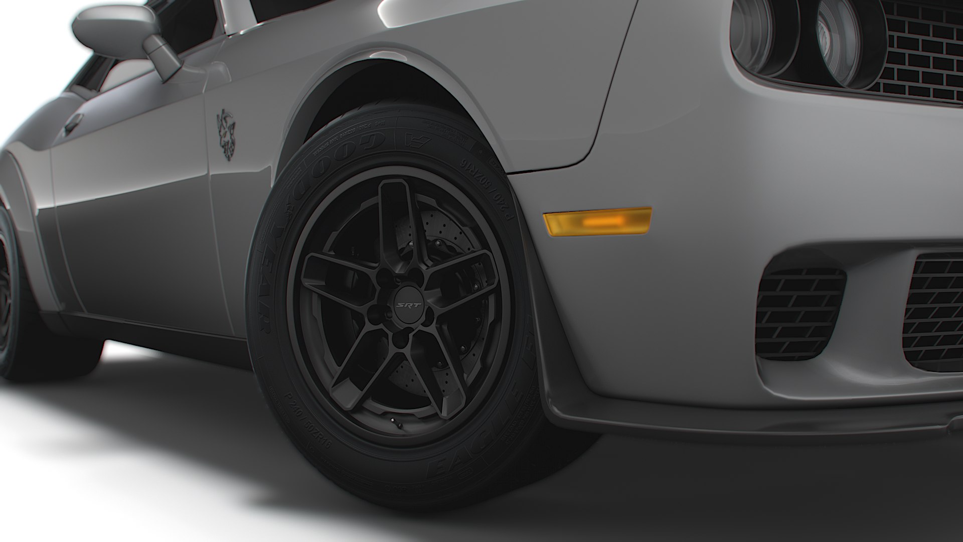 Dodge Challenger SRT Demon 170LC2023 3D Model - TurboSquid 2060157