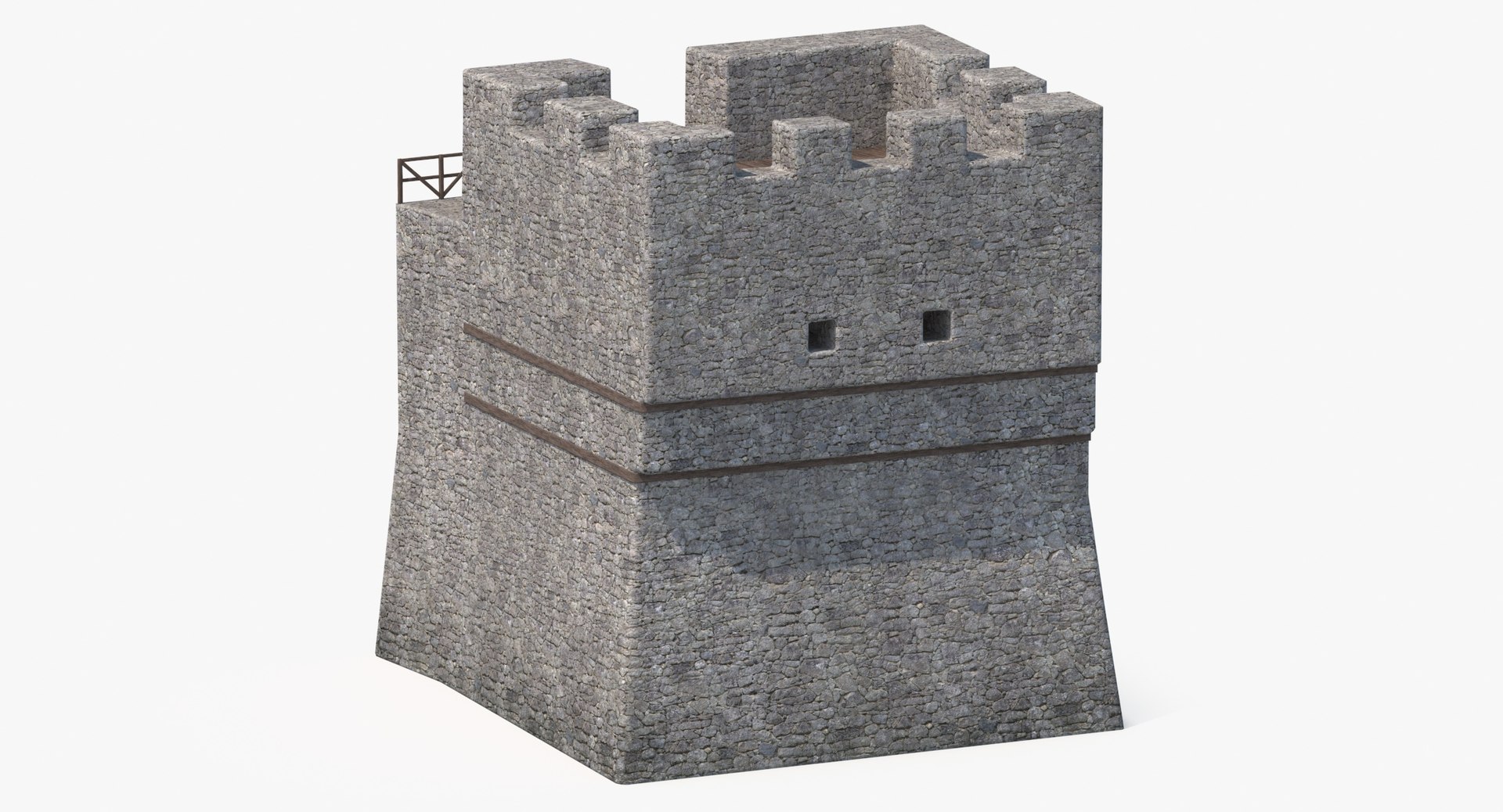3D model Medieval Tower 04 - TurboSquid 2124442