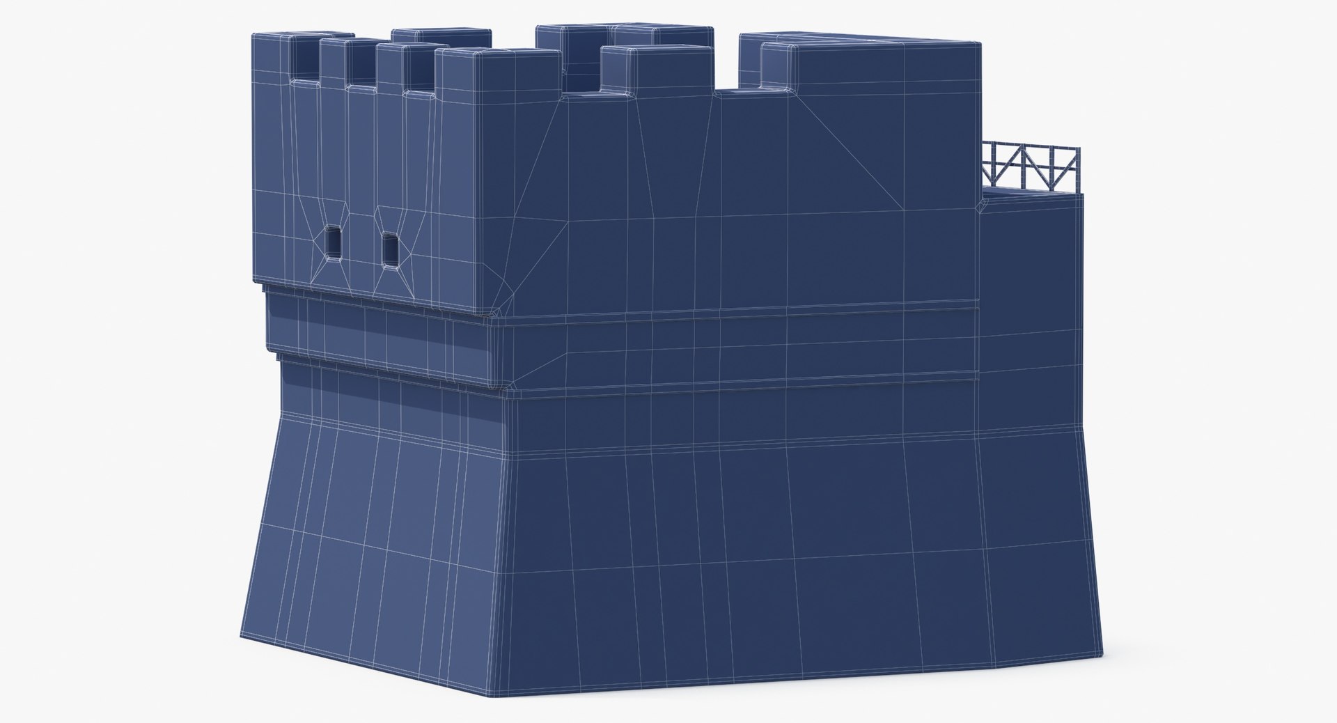 3D Model Medieval Tower 04 - TurboSquid 2124442