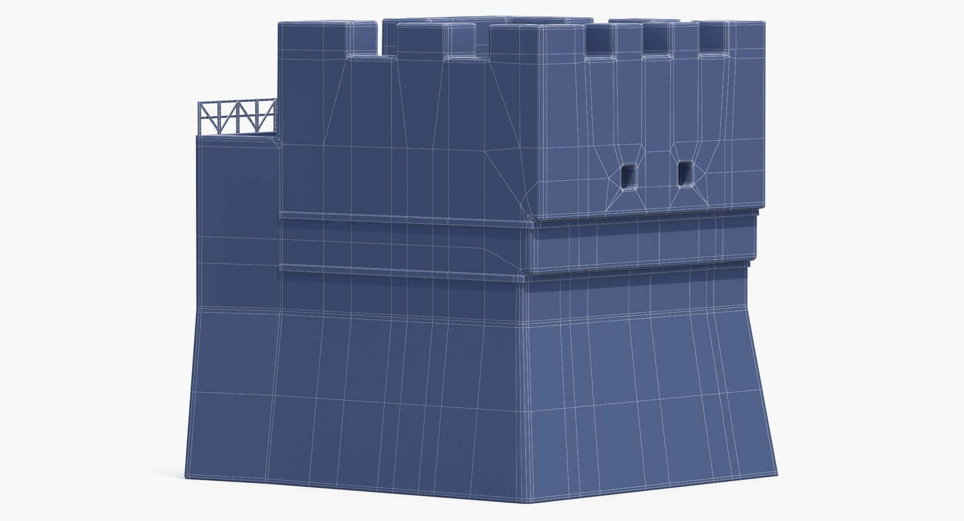 3D Model Medieval Tower 04 - TurboSquid 2124442