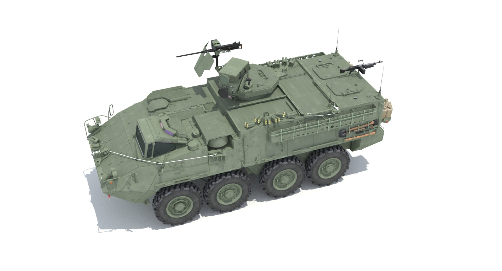 3d M1127 Reconnaissance Vehicle Model