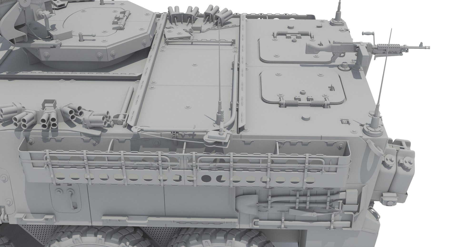 3d m1127 reconnaissance vehicle model