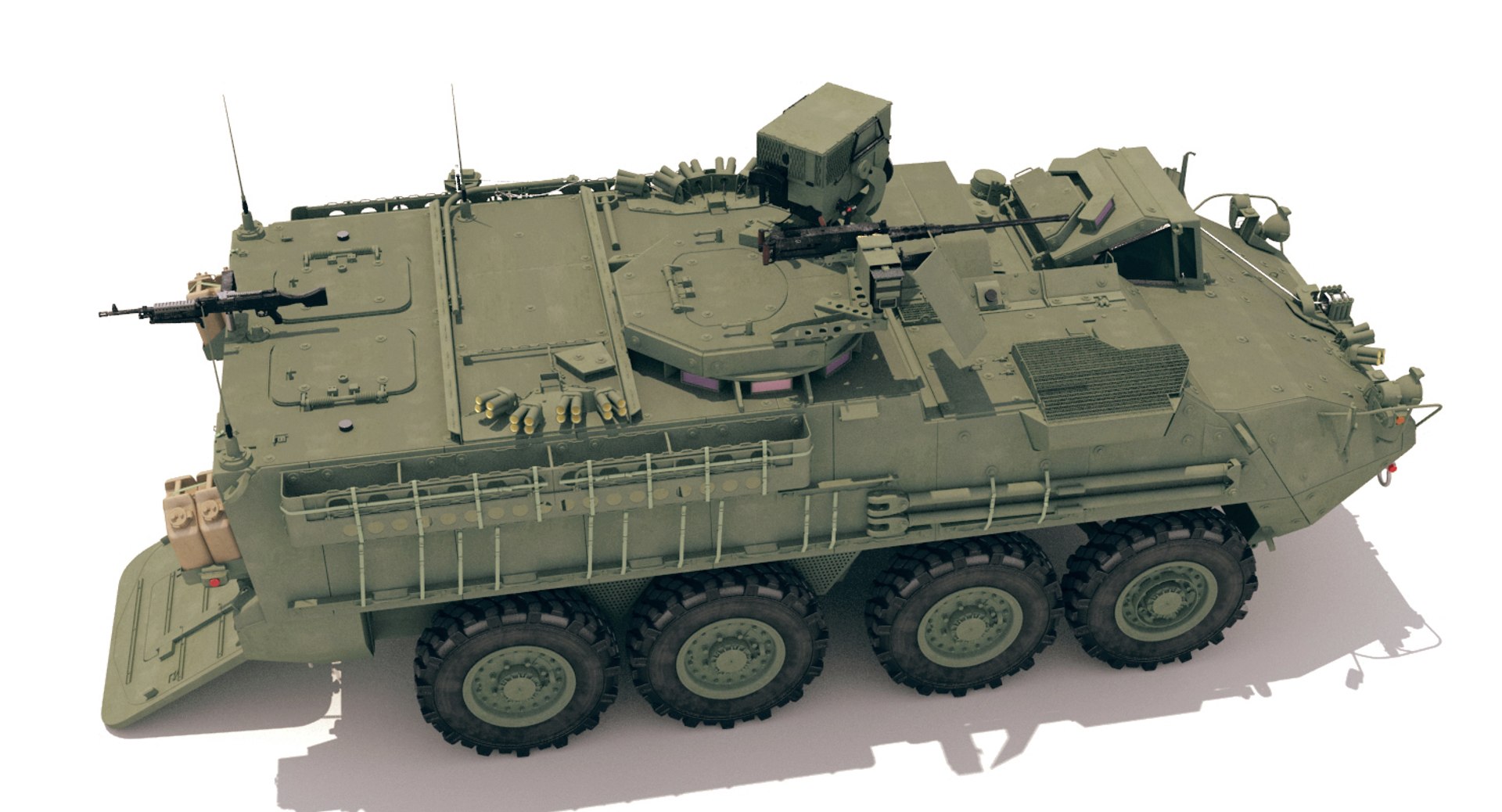 3d M1127 Reconnaissance Vehicle Model