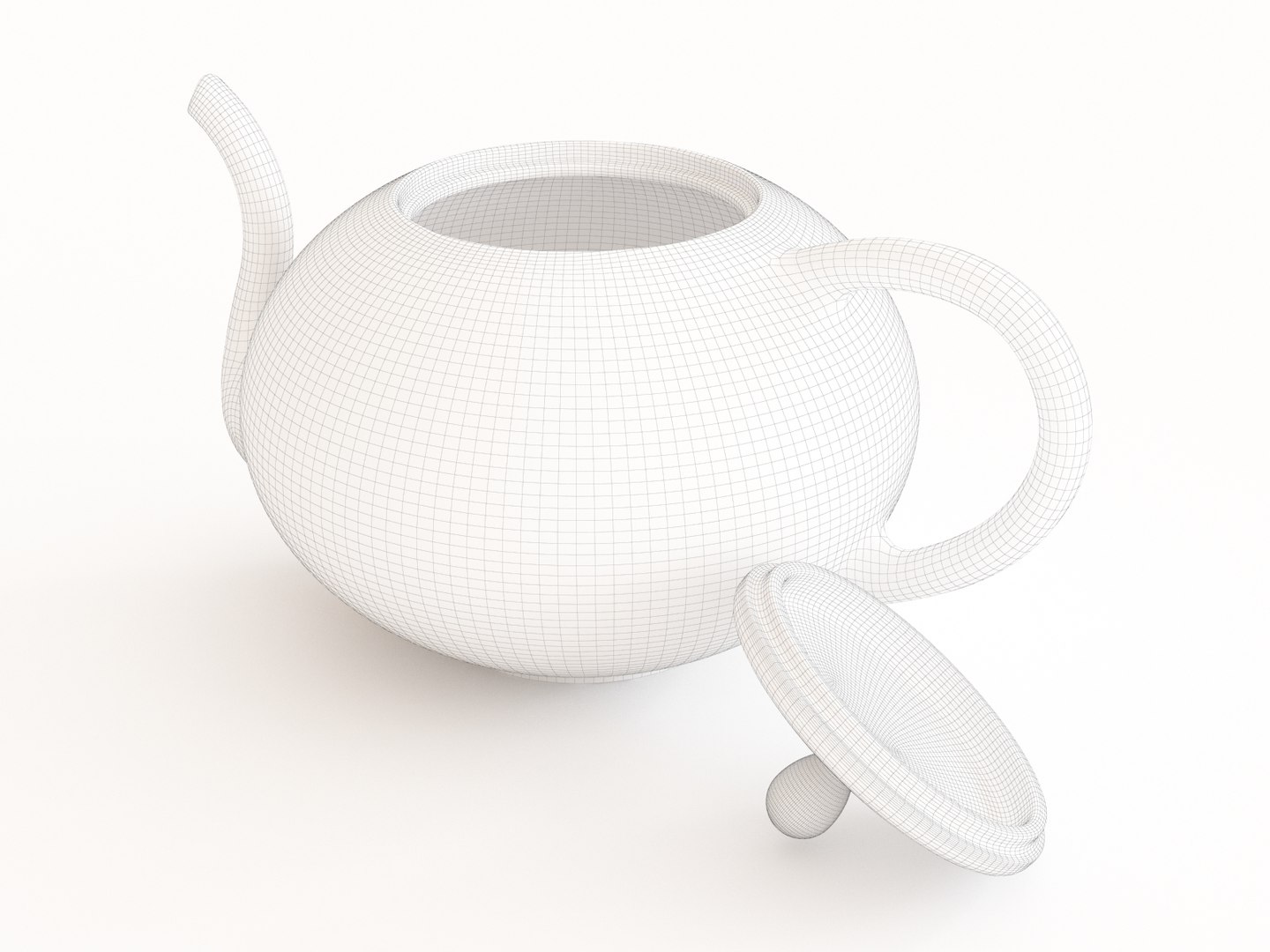 Teapot Tea Pot 3D Model - TurboSquid 1514870