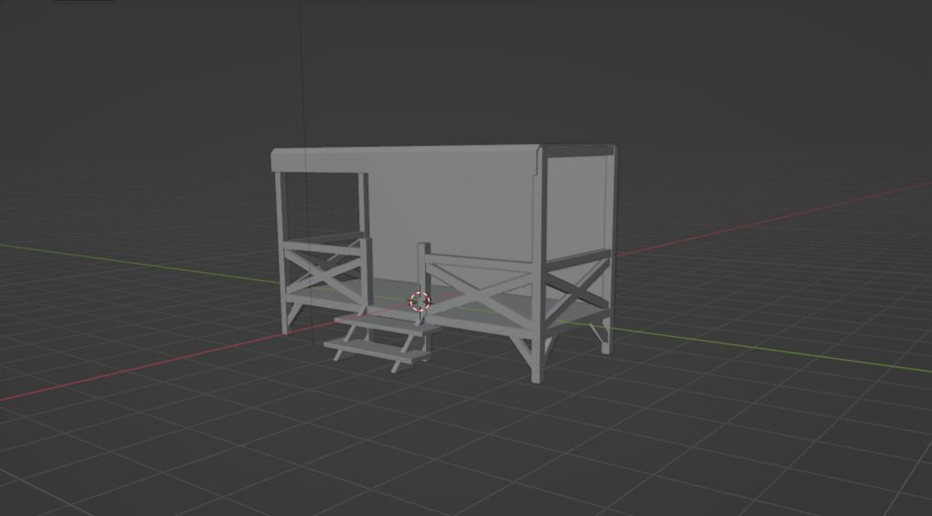 Market Stand 3D Model 3D Model - TurboSquid 2344973