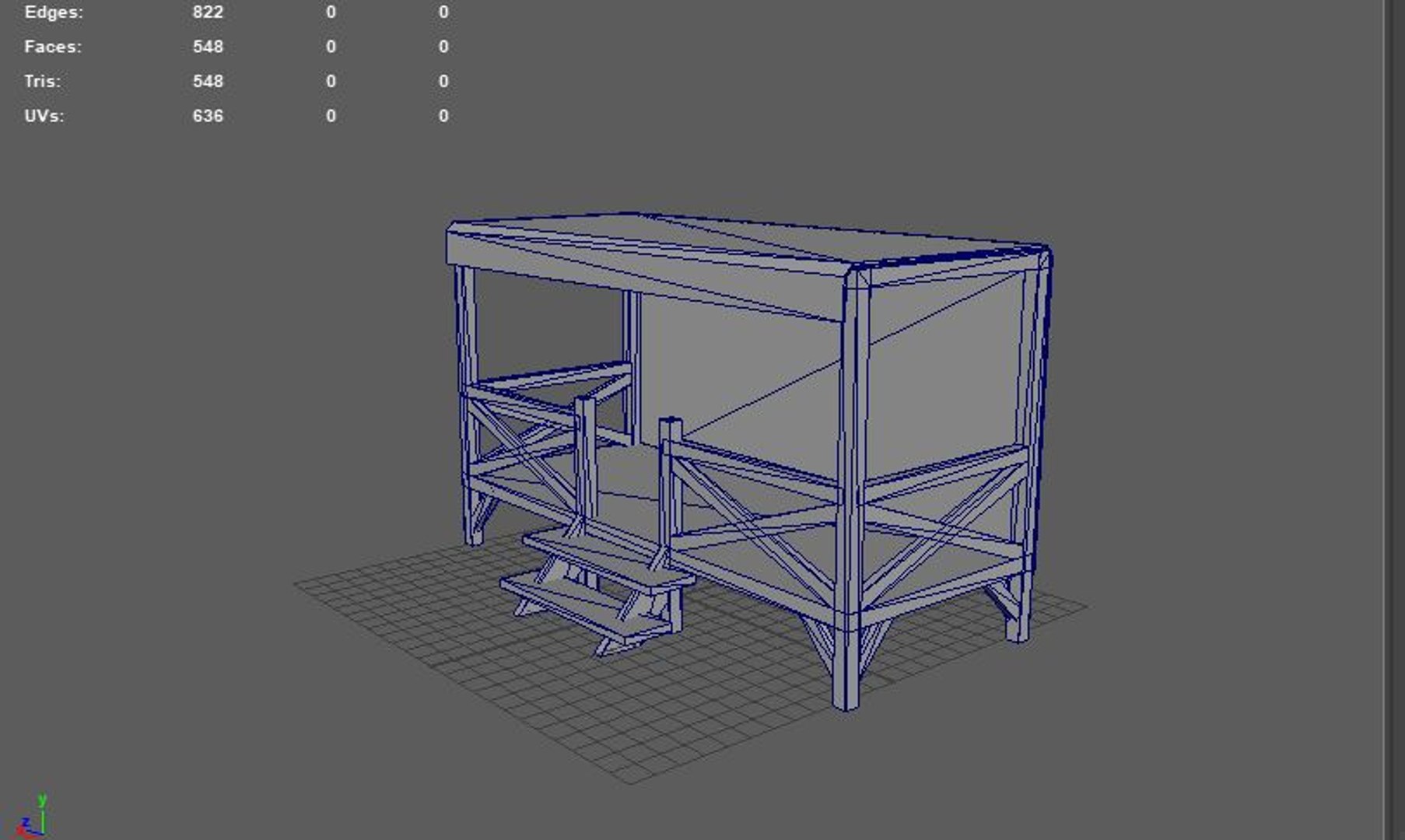 Market Stand 3D Model 3D Model - TurboSquid 2344973