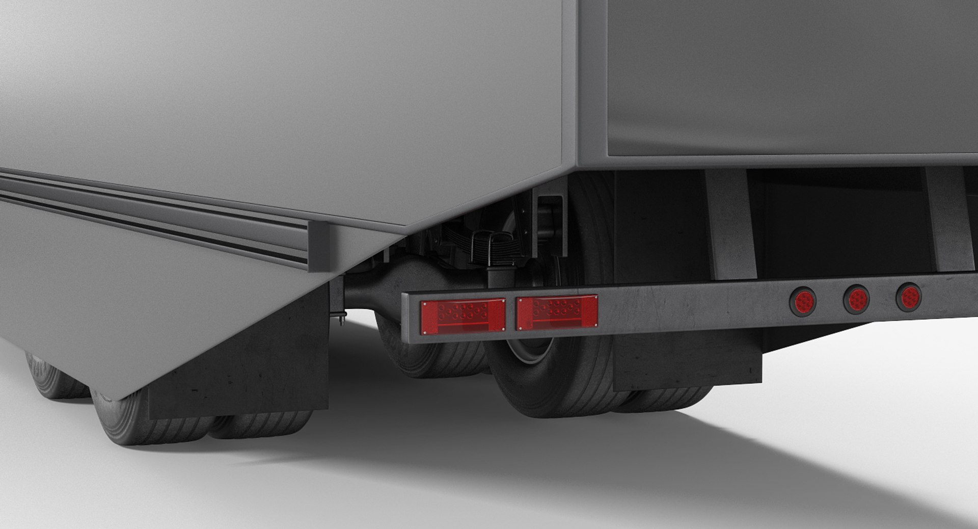 Tesla Semi Small Trailer Model - TurboSquid 1247887